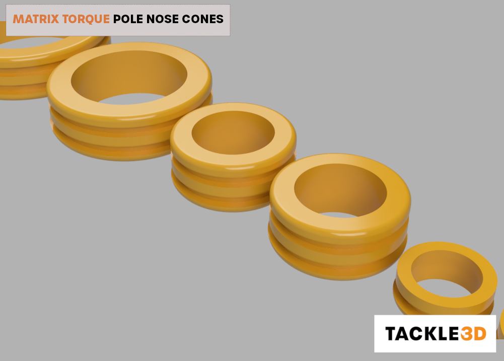 Matrix Torque Carp Power Pole Nose Cones - Tackle3D - High Quality 3D ...